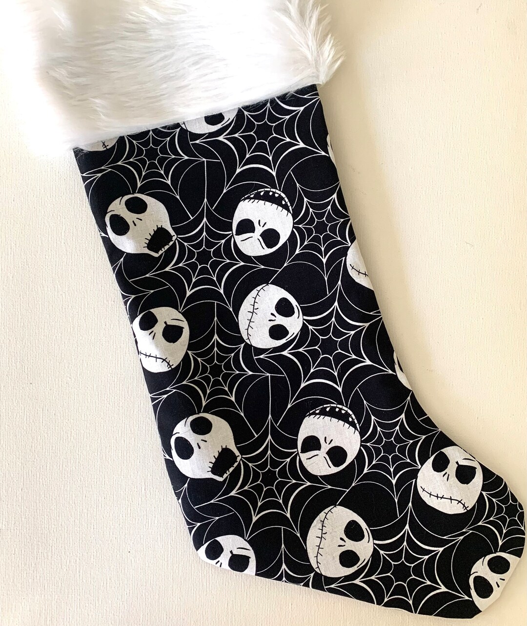 Jack Skellington Inspired Christmas Stocking Gift Nightmare Before ...