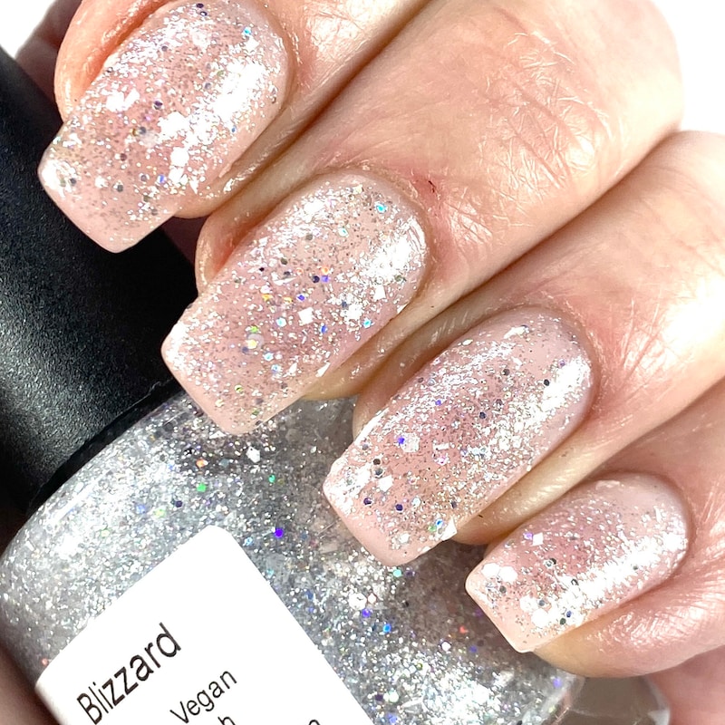 Glitter Nail Polish - Etsy