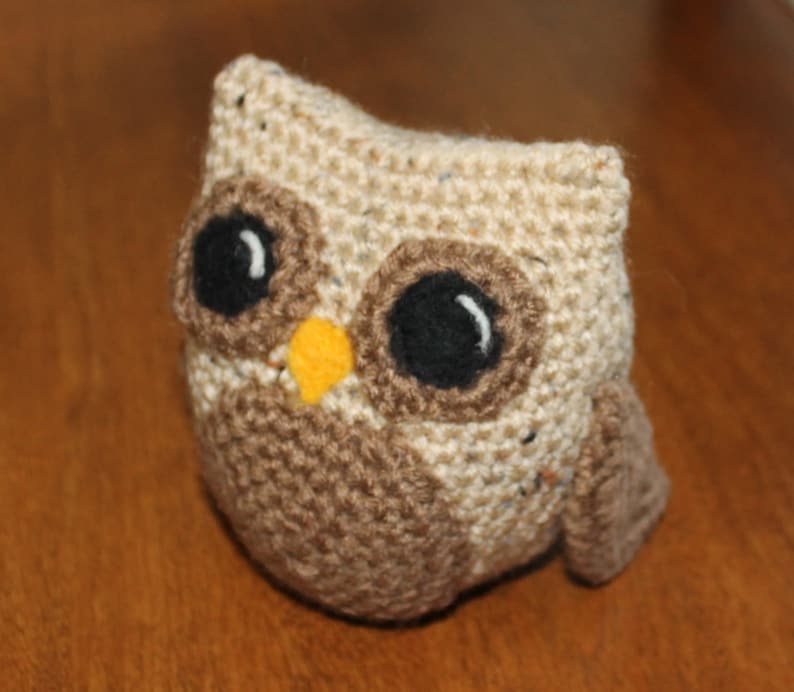 Easy Crochet Owl Pattern | Etsy