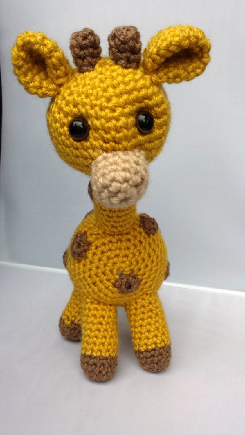 Crochet Giraffe Pattern - Etsy