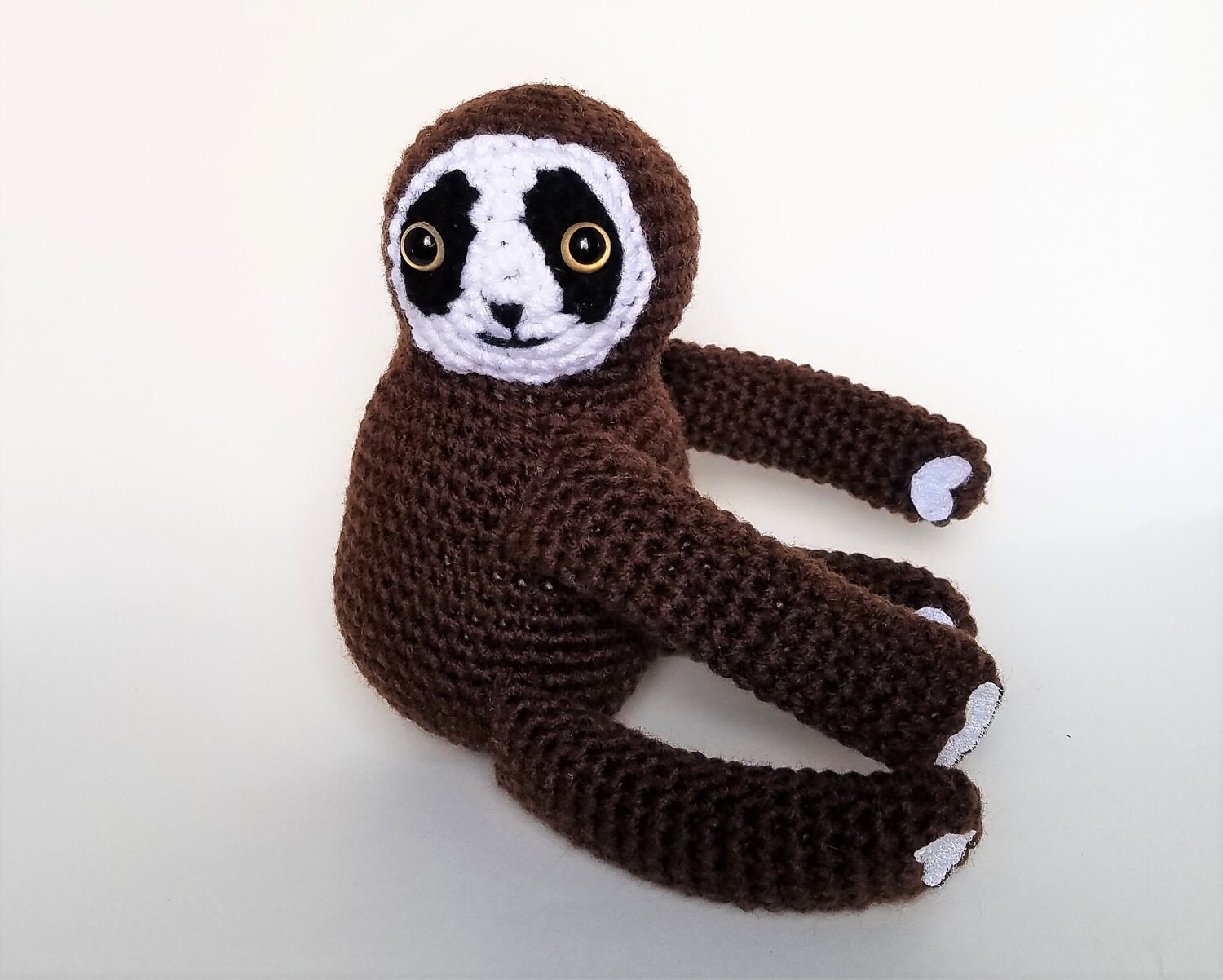 Crochet sloth pattern | Etsy