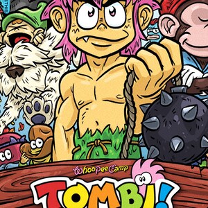 Tomba 1997 Video Game Poster Etsy