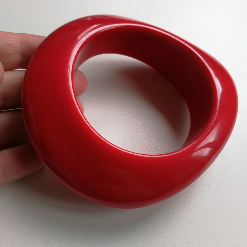 Chunky Bangle - Etsy