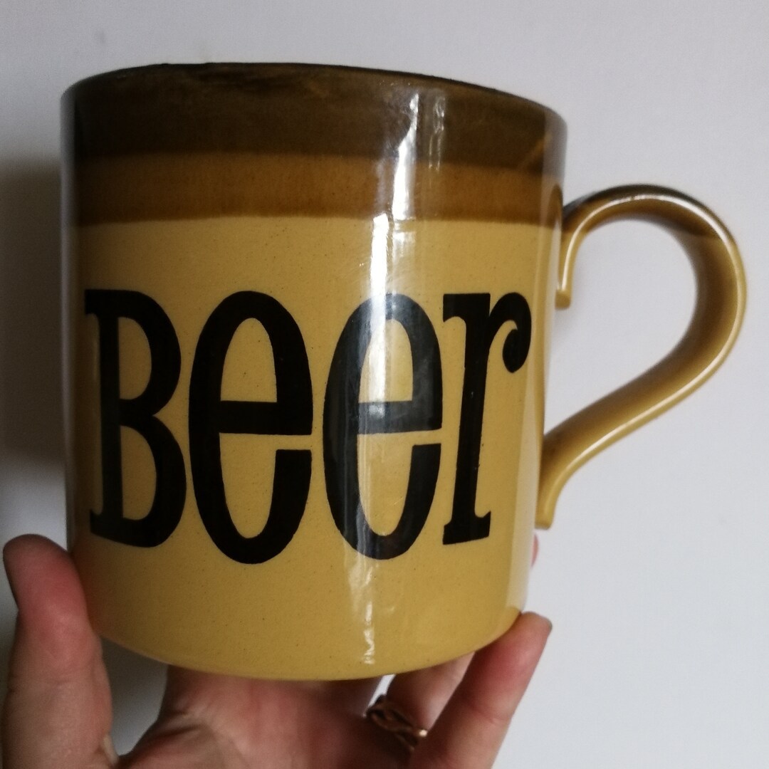 Vintage TG Green Pottery Extra Large Mug or Beer Tankard Ideal Fathers ...