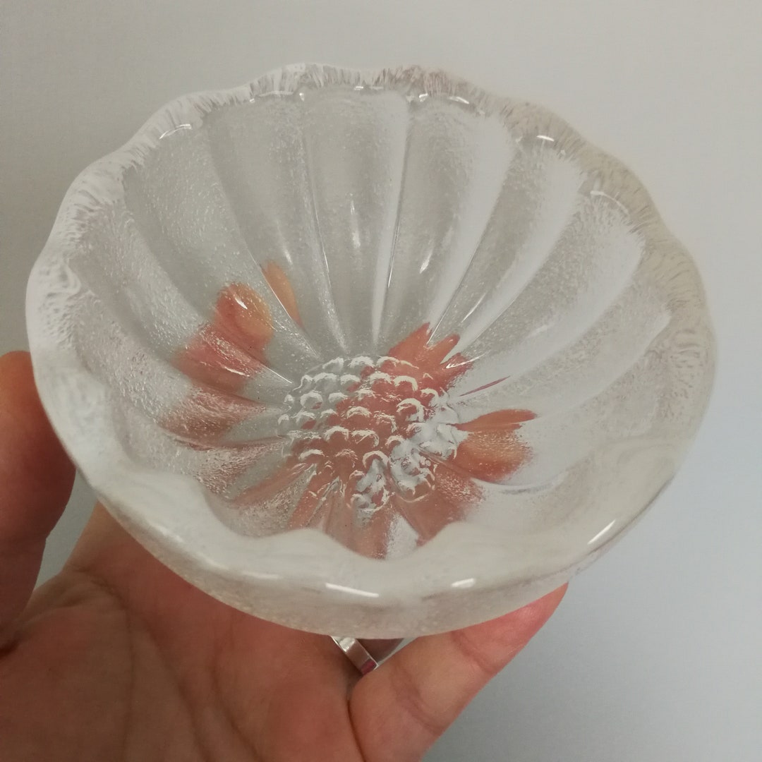 Frank Thrower Designed Dartington Vintage Glass Daisy Pattern ...