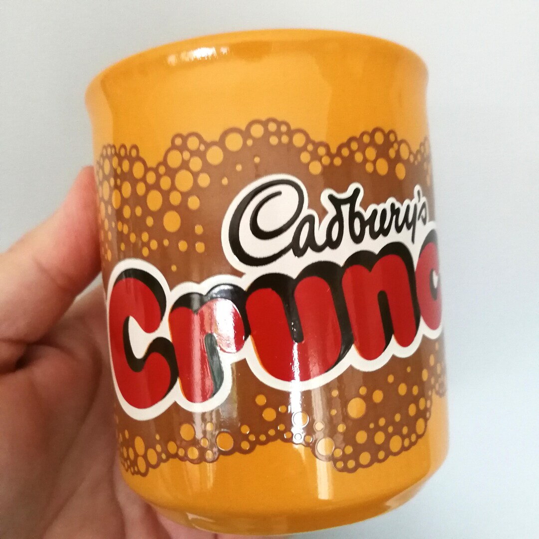 Retro Cadburys Crunchie Collectable China Mug - Etsy