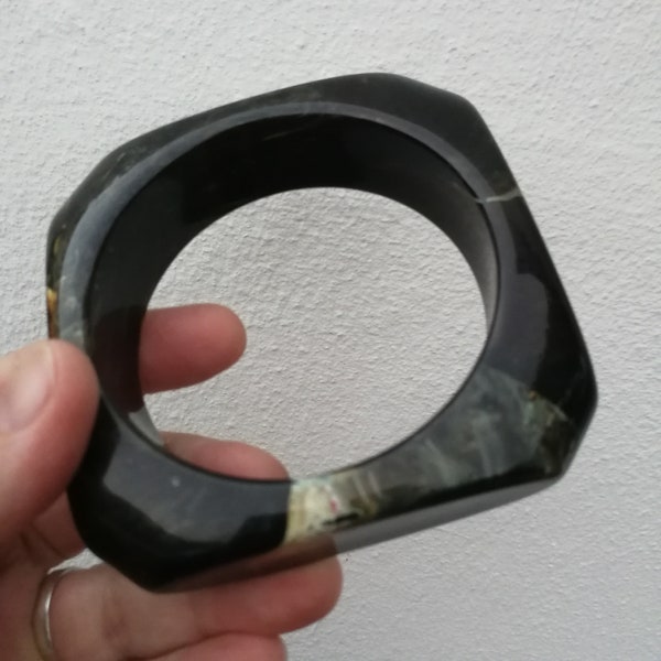 Chunky Bangle - Etsy