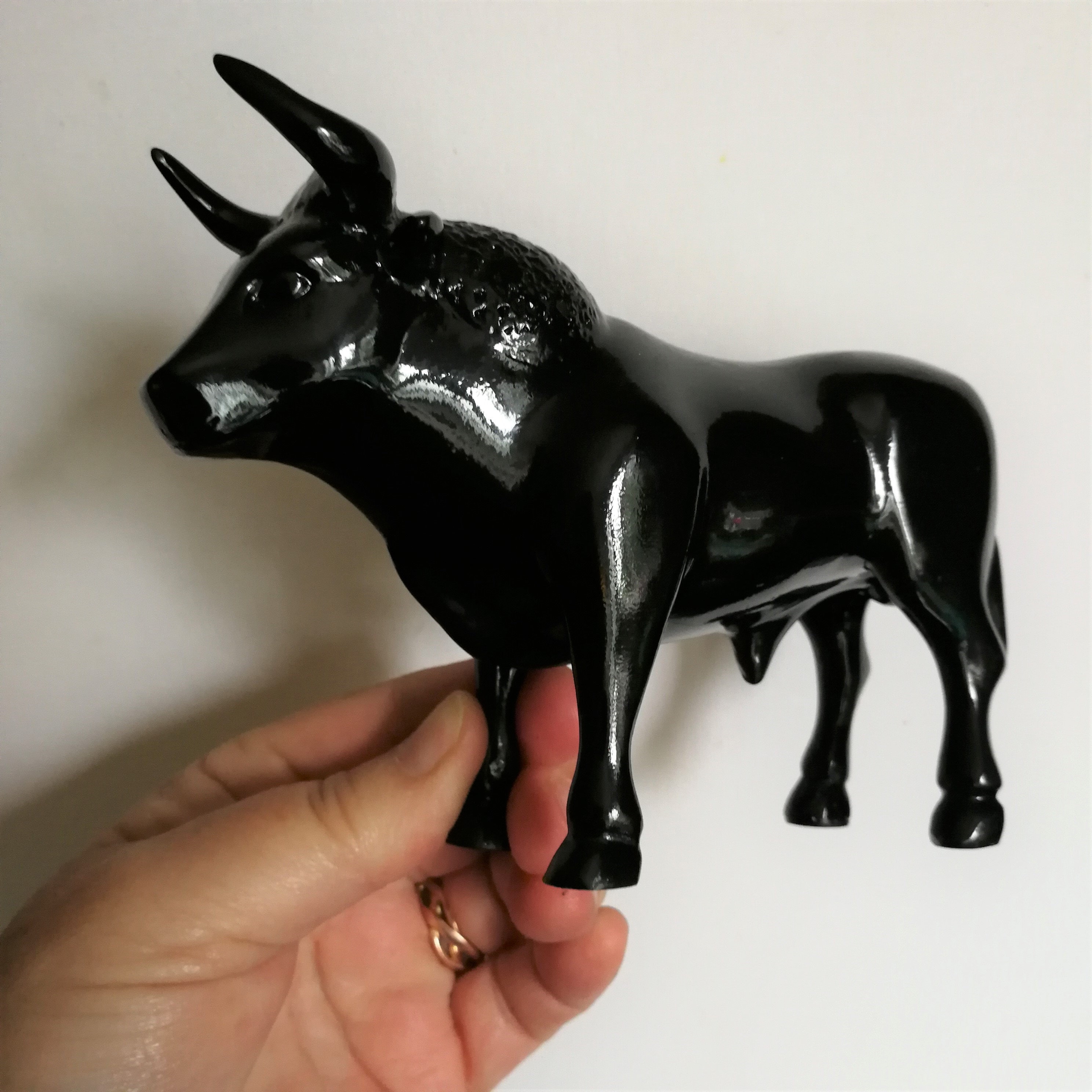 Vintage Stylized Bull