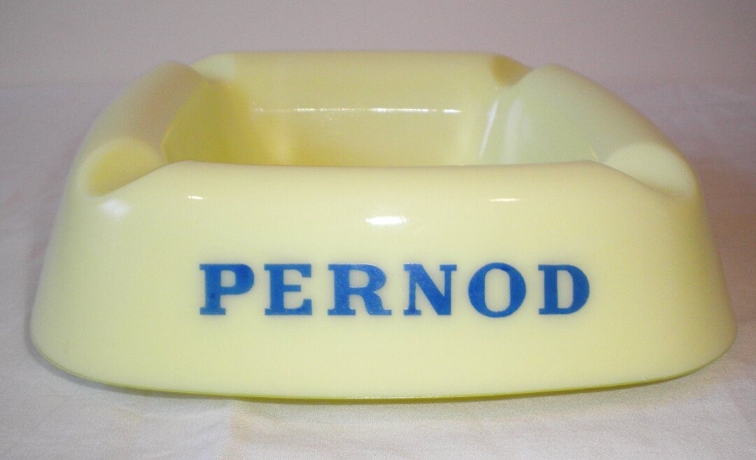 Extra Large Stunning Vintage Retro Glow in the Dark Uranium French ...