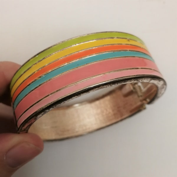 Rainbow Bangle - Etsy