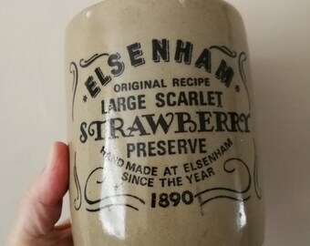 Strawberry Jam Pot | Etsy