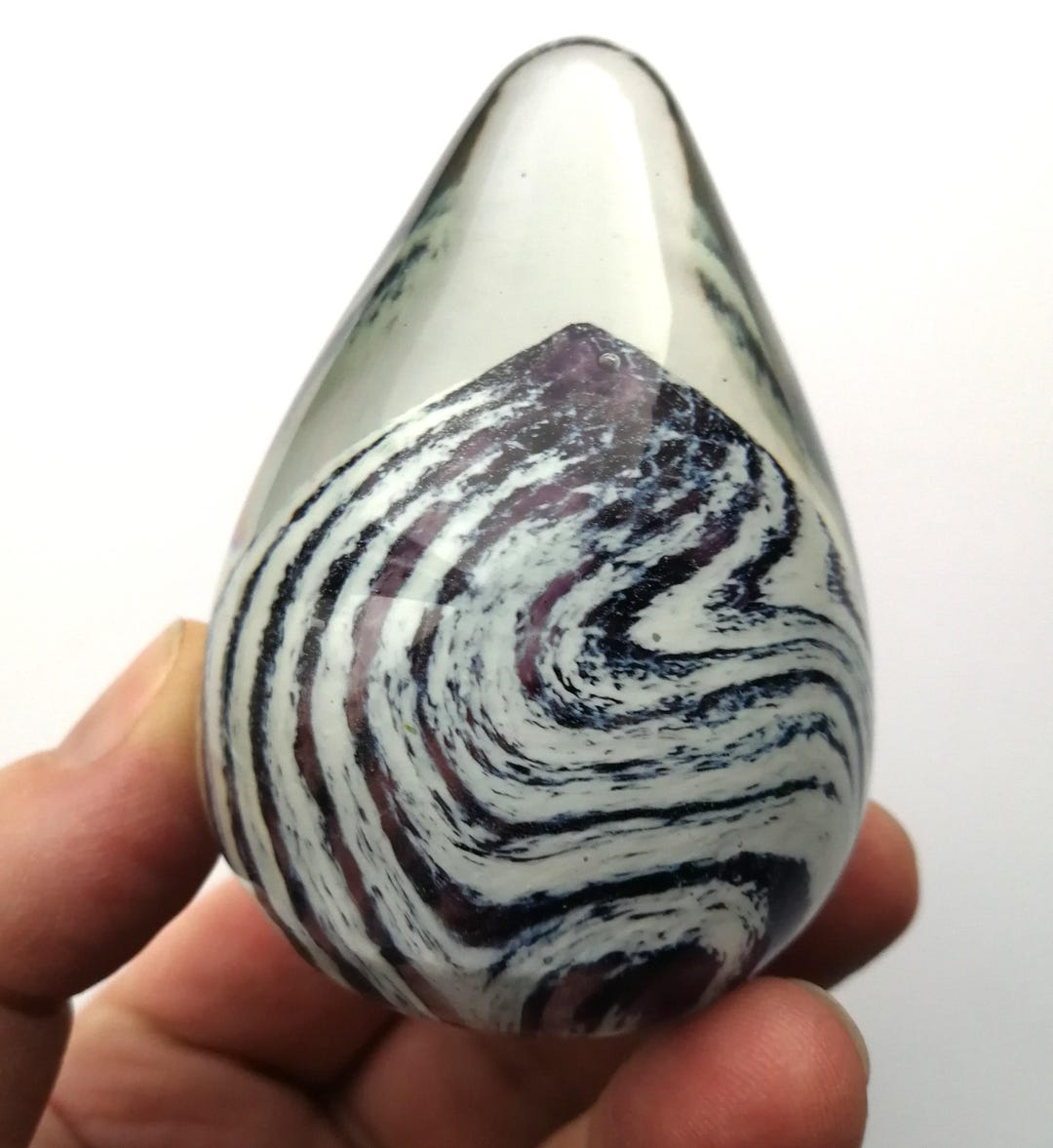 Paperweight -small Black and White Paperweight - Etsy