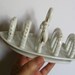Antique Vintage White China Toast Rack in the Shape of a Boat With ...