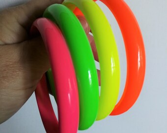 Neon Bangle | Etsy