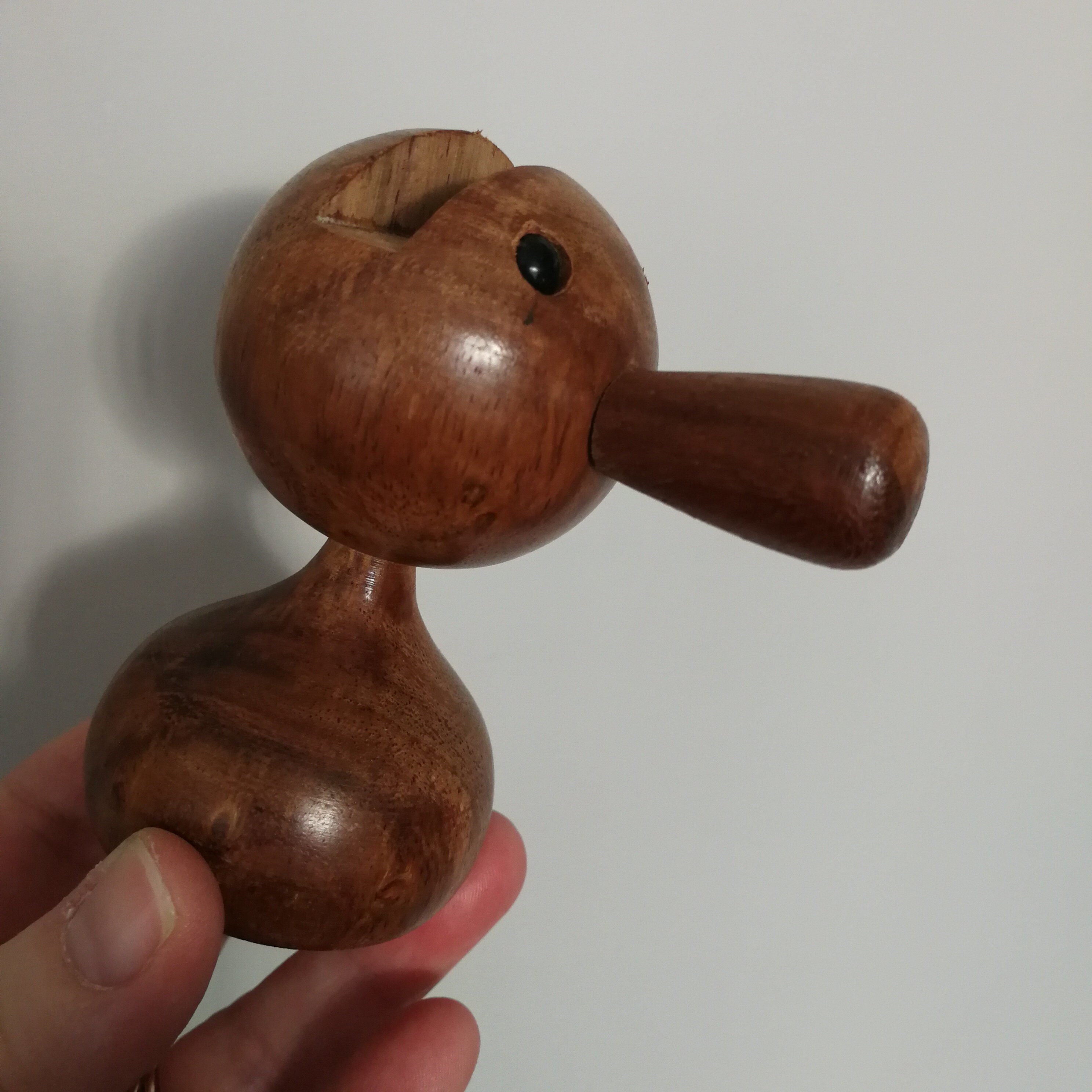 Interesting Old Wooden Figurative Vintage Head Big Nose Gonk - Etsy UK