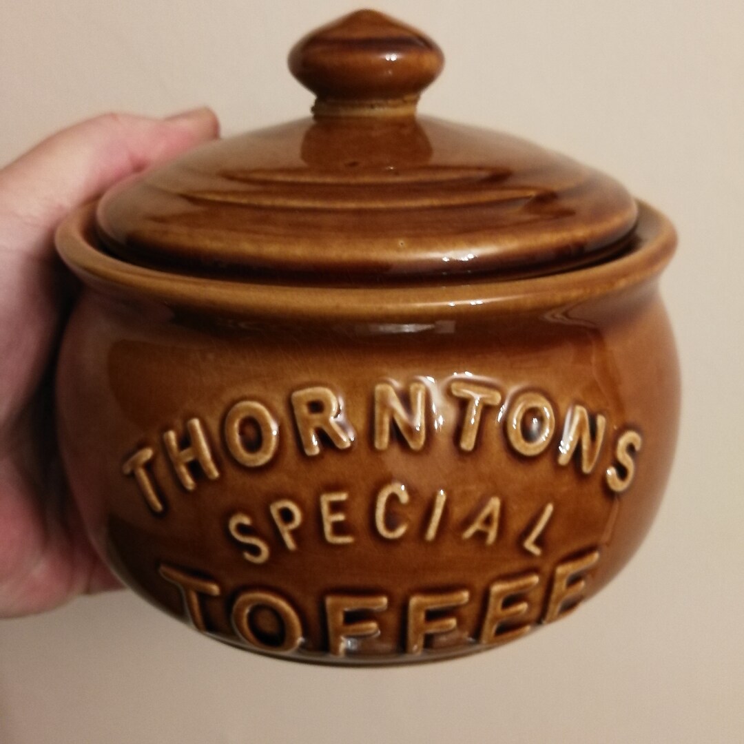 Thorntons Special Toffee Jar With Lid Sweetie Jar/candy - Etsy