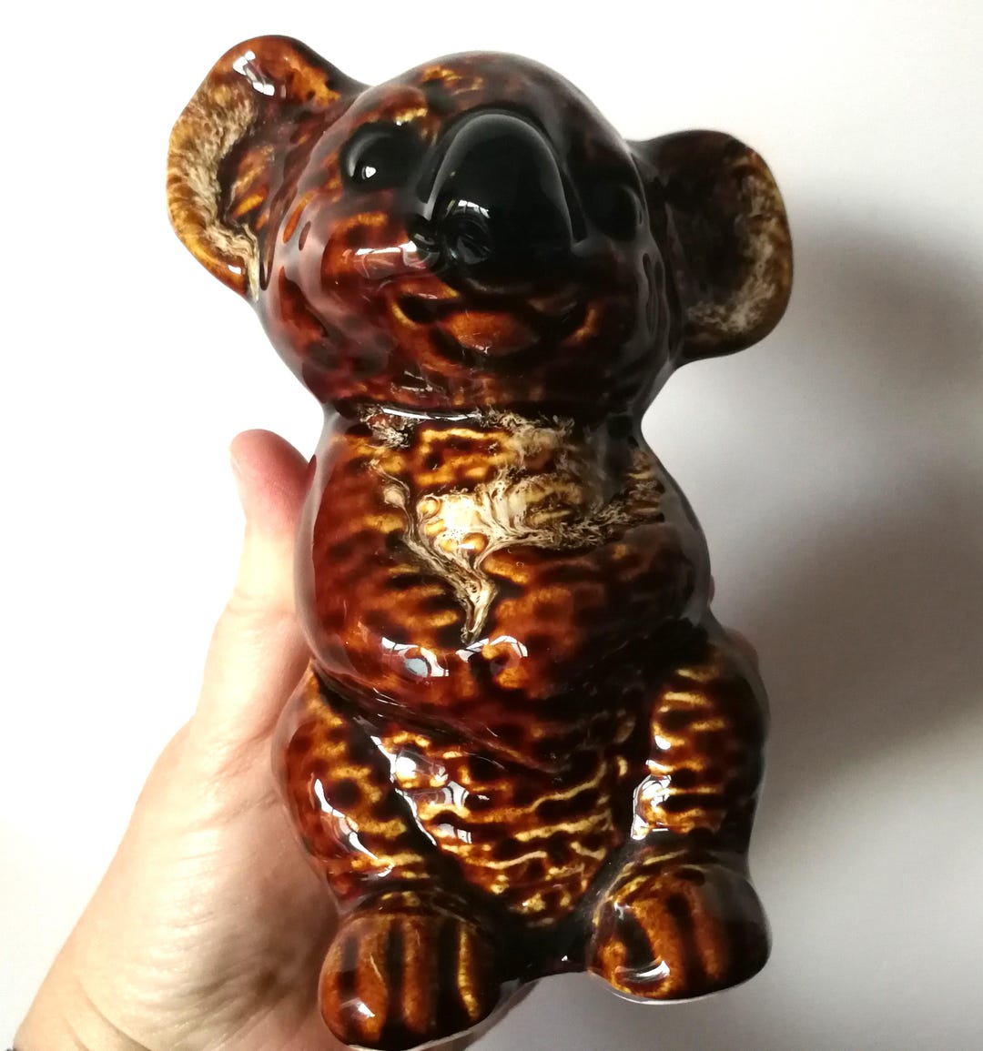 Kitsch Pottery Koala Bear Money Box Bank Foster's Pottery of Cornwall ...
