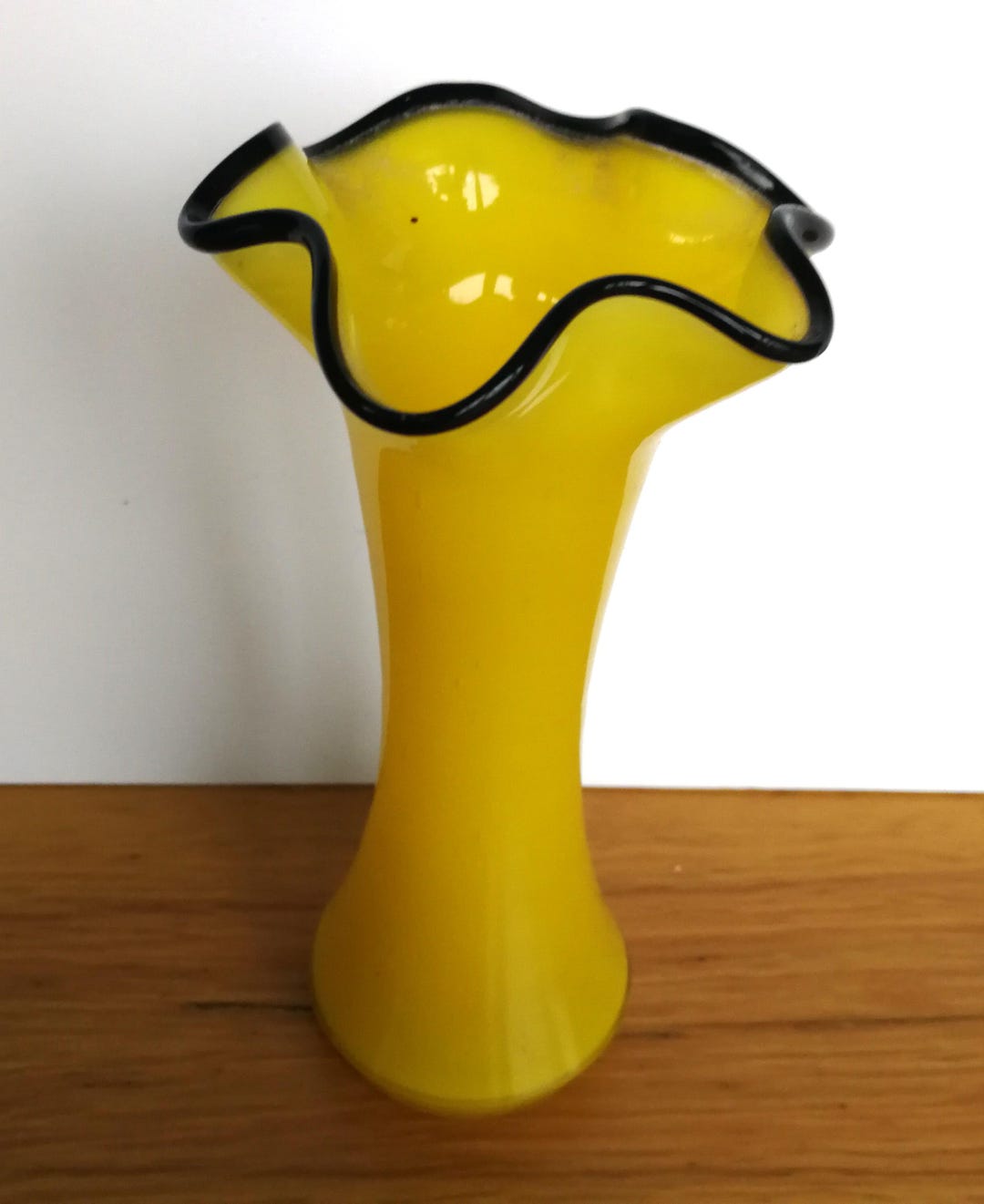20s Tango Glass Vase by Loetz Brilliant Yellow - Etsy