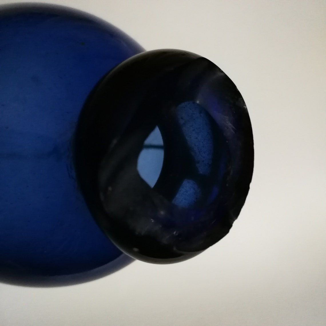 Antique Cobalt Blue Glass Rolling Pin Very Collectable and - Etsy