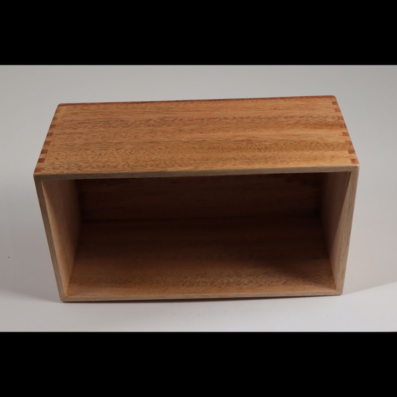 Solid African Mahogany Handmade Tissue Box Cover Holder | Etsy