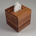 Solid African Mahogany Handmade Tissue Box Cover Small - Etsy