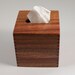 Solid African Mahogany Handmade Tissue Box Cover Small - Etsy