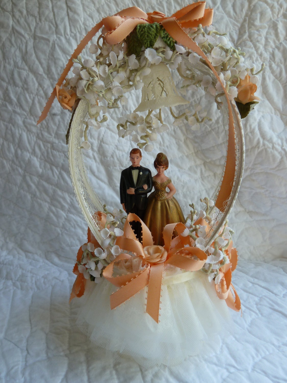 Vintage Cake Topper for Vintage Inspired Wedding or Rustic Country ...