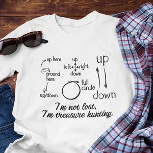 Treasure Hunter Shirt, Cache Hunting Hoodie, Cache Hunter Gift Shirt ...