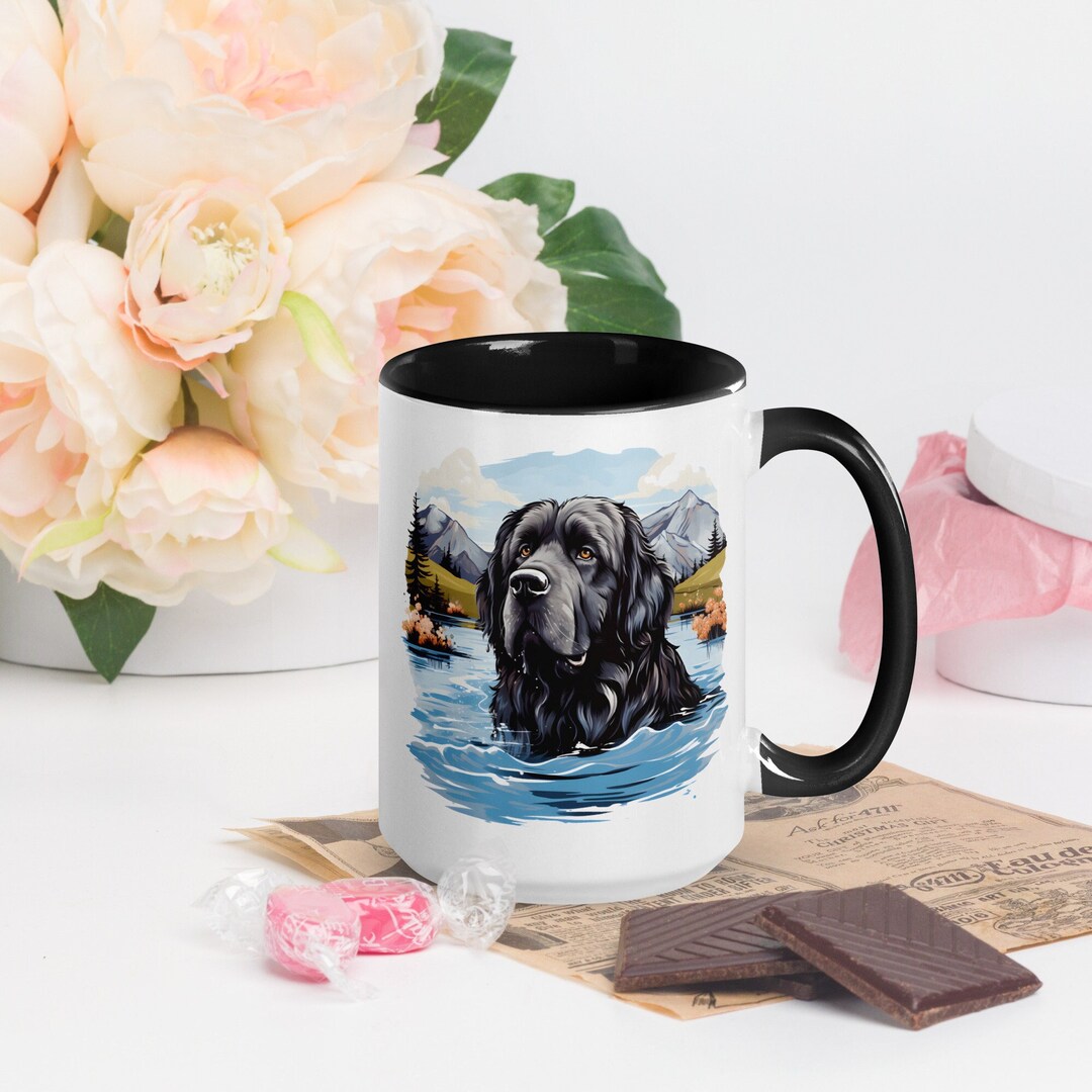Newfoundland Mug, Newfie Mug, Newfoundland Cup, Newfoundland Dog Coffee ...