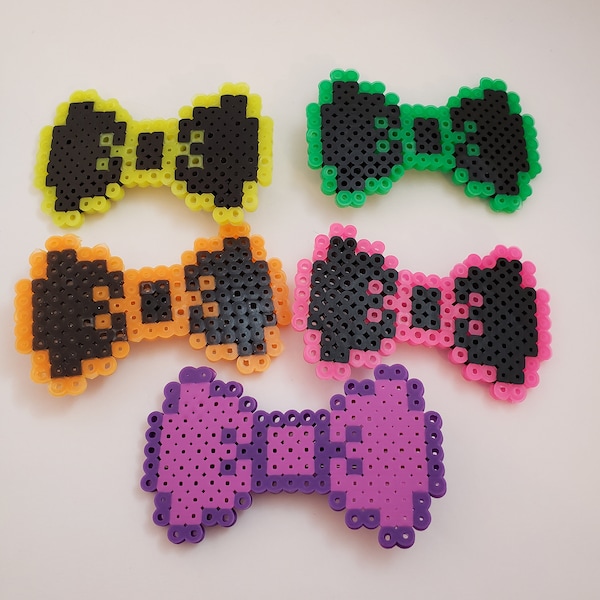 Perler Bead Bow - Etsy