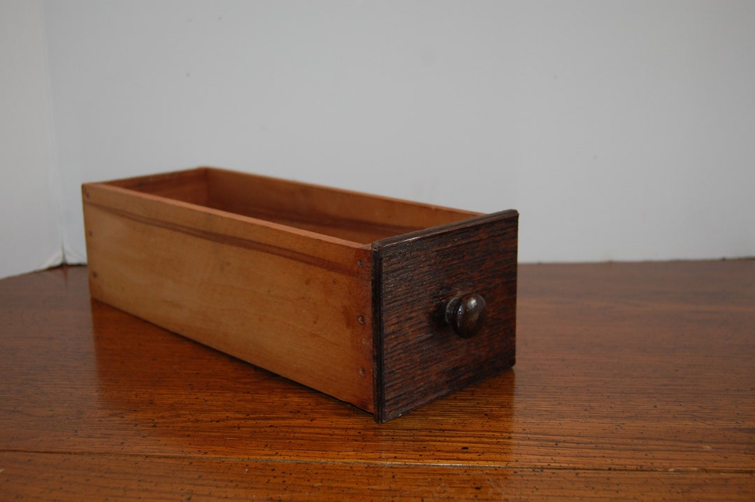Vintage Singer Treadle Machine Sewing Drawer, Wood Drawer, Box Storage ...