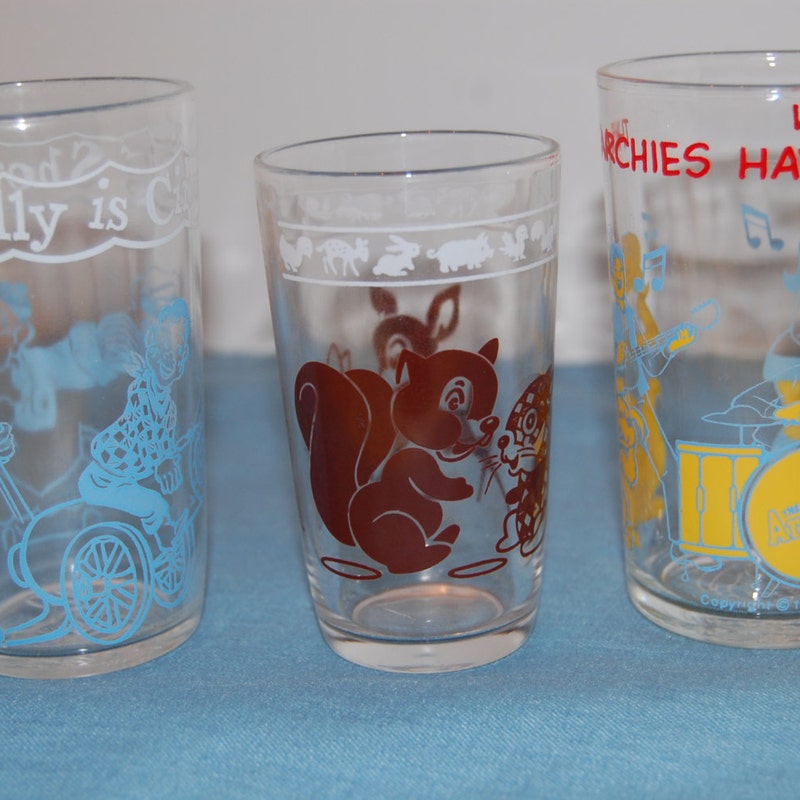Cartoon Glass - Etsy