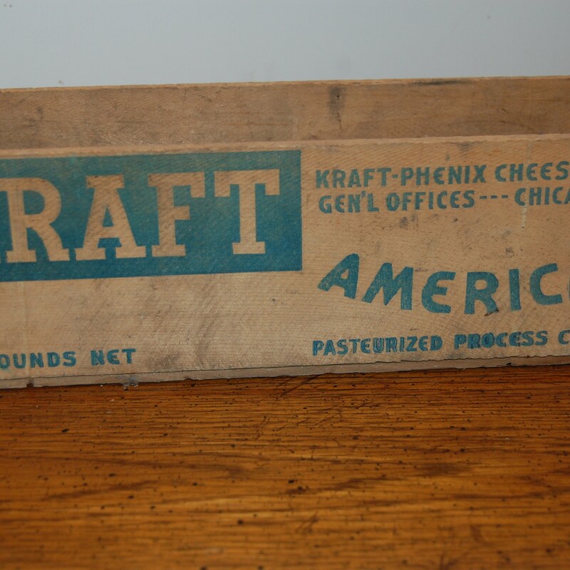 Vintage Cheese Box - Etsy