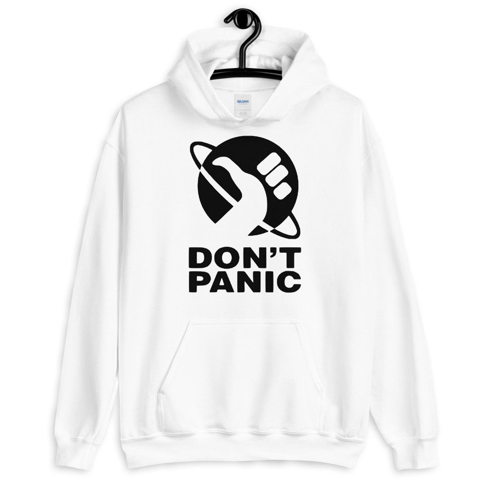 Don't Panic Hitchhiker's Guide to the Galaxy Funny - Etsy