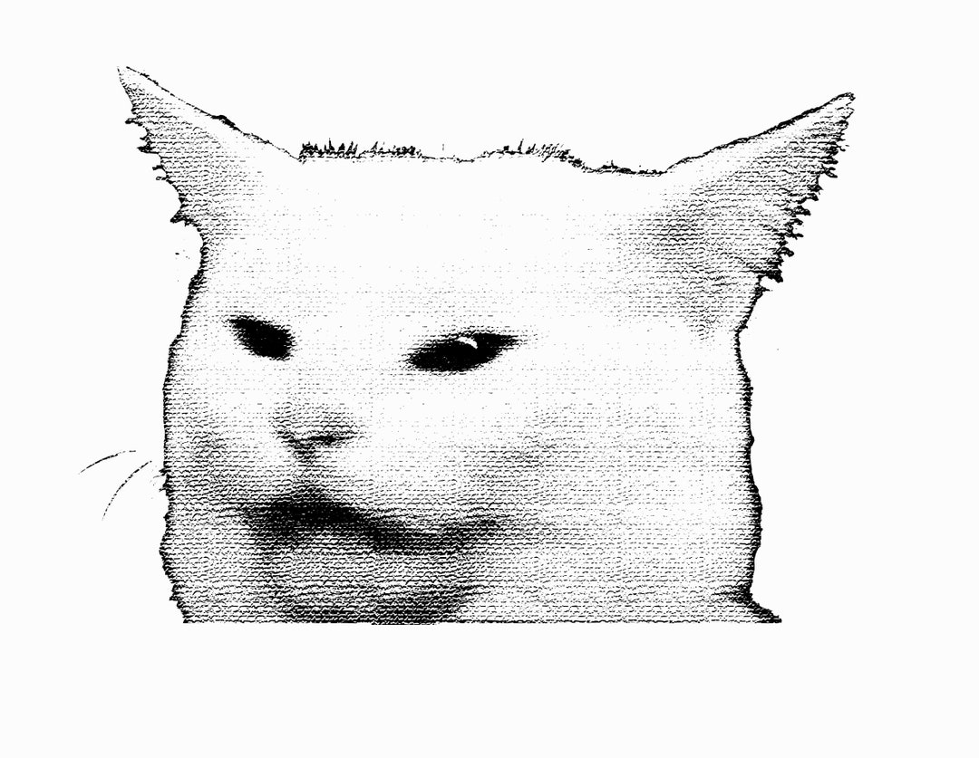 Smudge Cat SVG PNG Smudge the Cat - Etsy