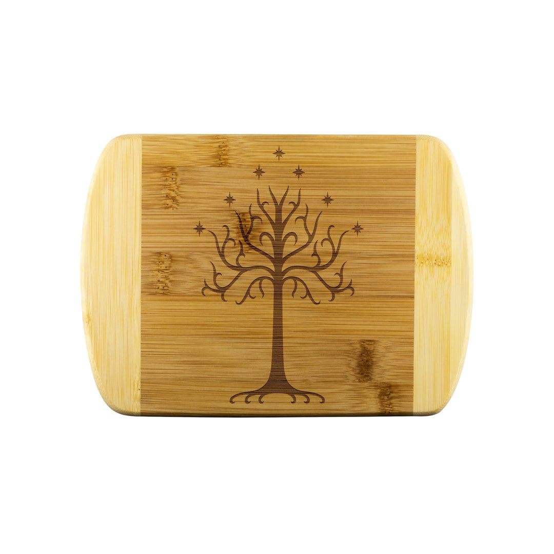 LOTR Tree of Life Gondor LOTR Cutting Board - Etsy