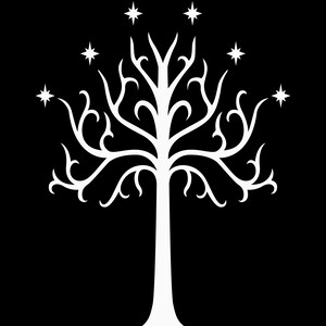 Lord of the Rings/ Gondor Svg/png/jpg/ Tree of Life Svg/png/jpg/ Lotr ...