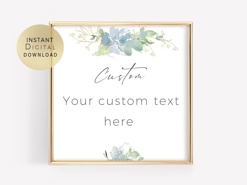 Personalized Printable Bible Verse Wall Art Square Scripture Digital ...