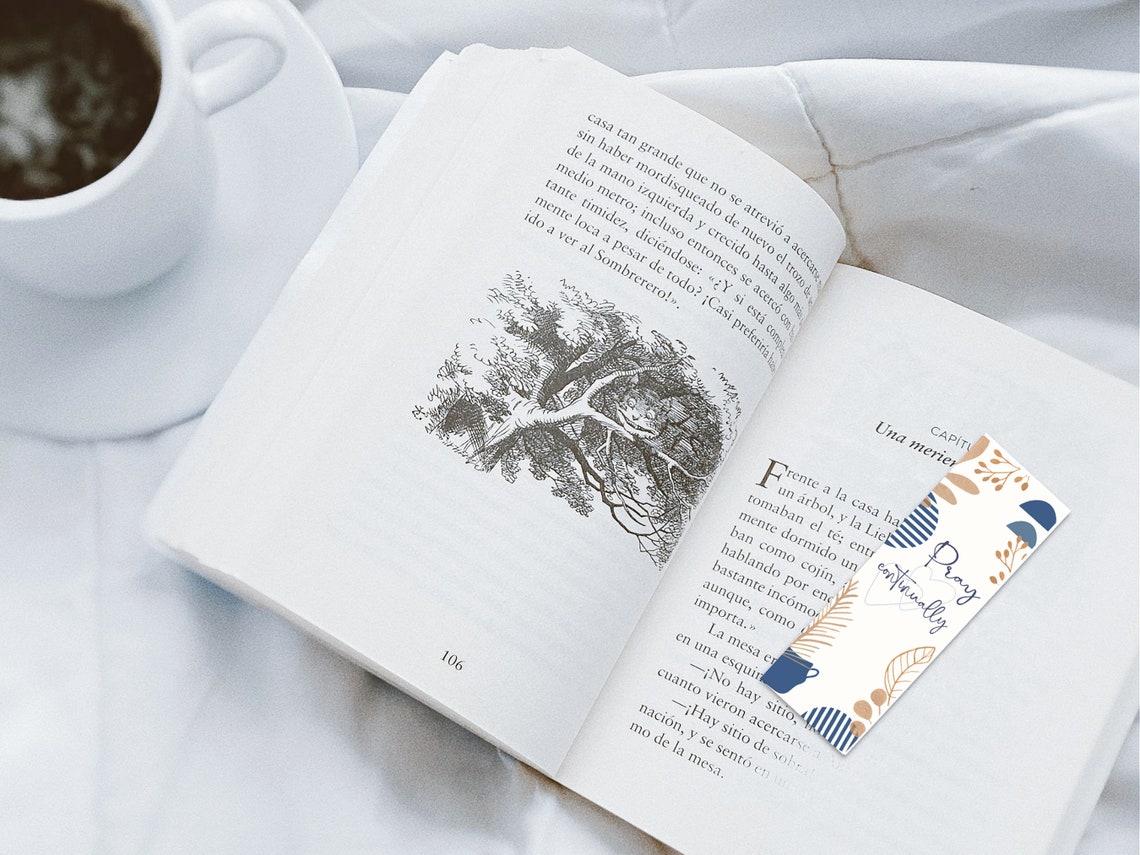 Printable Bible Verse Faith Bookmarks, Set of 4 Christian Bookmarks ...