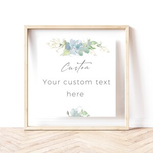 Personalized Printable Bible Verse Wall Art Square Scripture Digital ...
