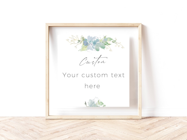 Personalized Printable Bible Verse Wall Art Square Scripture Digital ...