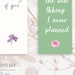 Thinking of You Printable Love Bookmarks, Set of 4 Floral Bookmarks ...