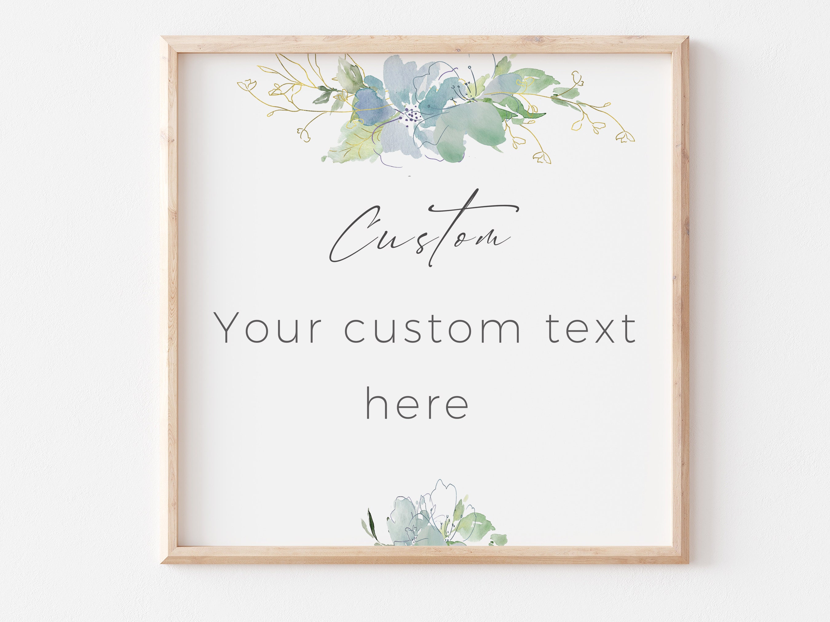 Personalized Printable Bible Verse Wall Art Square Scripture Digital ...