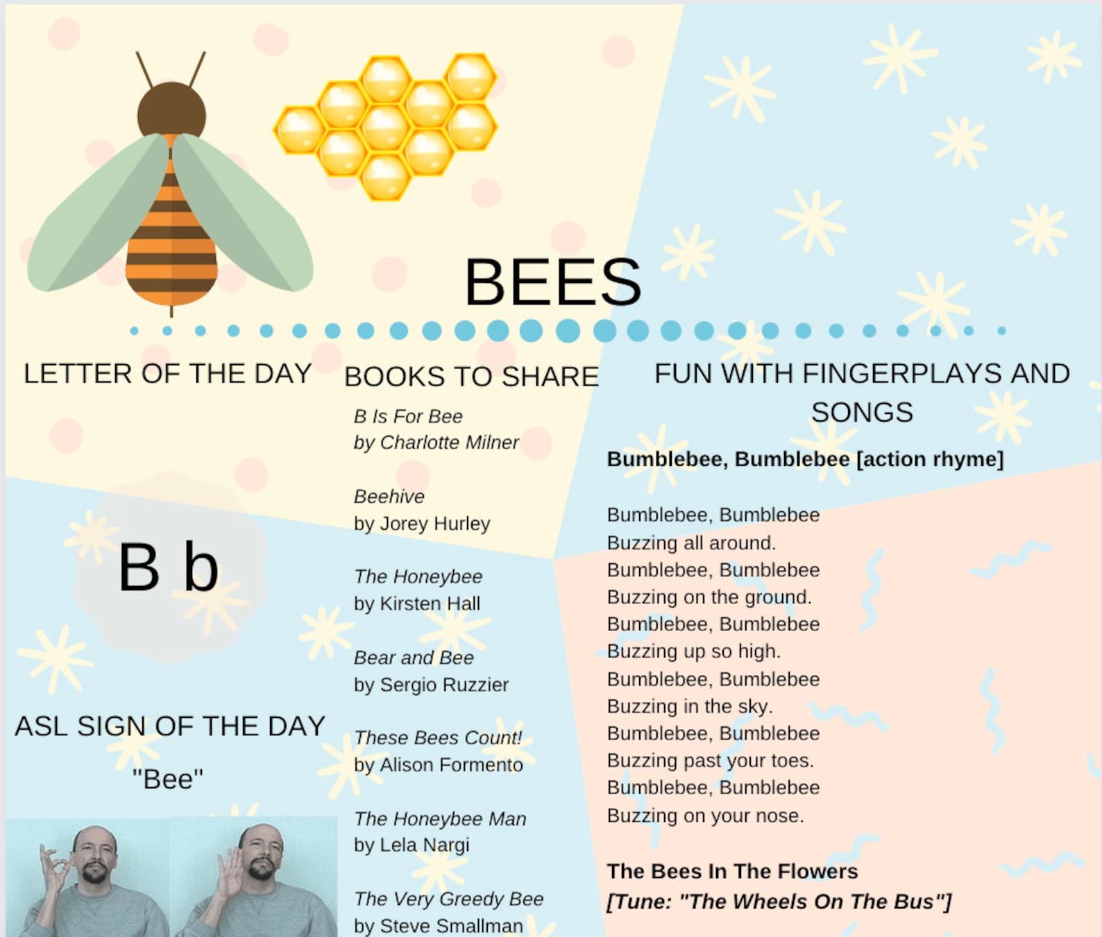 Here is the Beehive Flannel Rhyme Set - Etsy