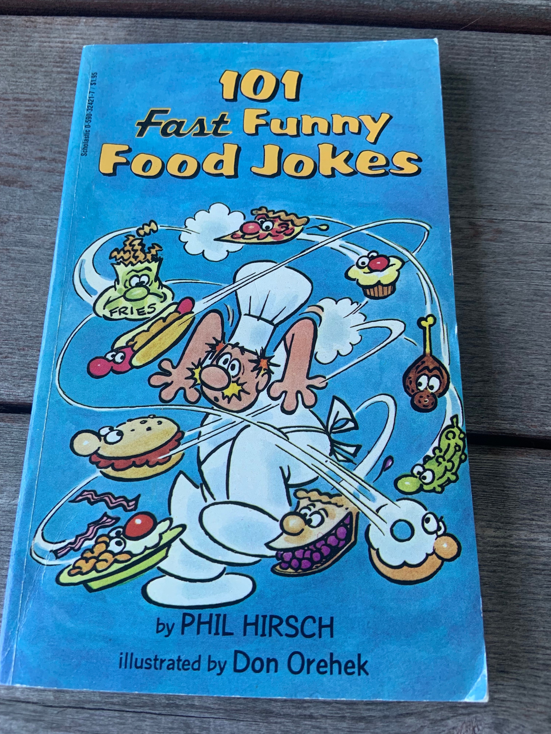 Vintage 101 Fast Funny Food Jokes by Phil Hirsch - Etsy
