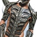 Chrome Armour Corset Top, Futuristic, Sci Fi, Metallic Chrome Bustier ...