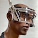 Antenna Monoblock Cyclops, Robot Visor Retro-futuristic Eyewear, Scifi ...