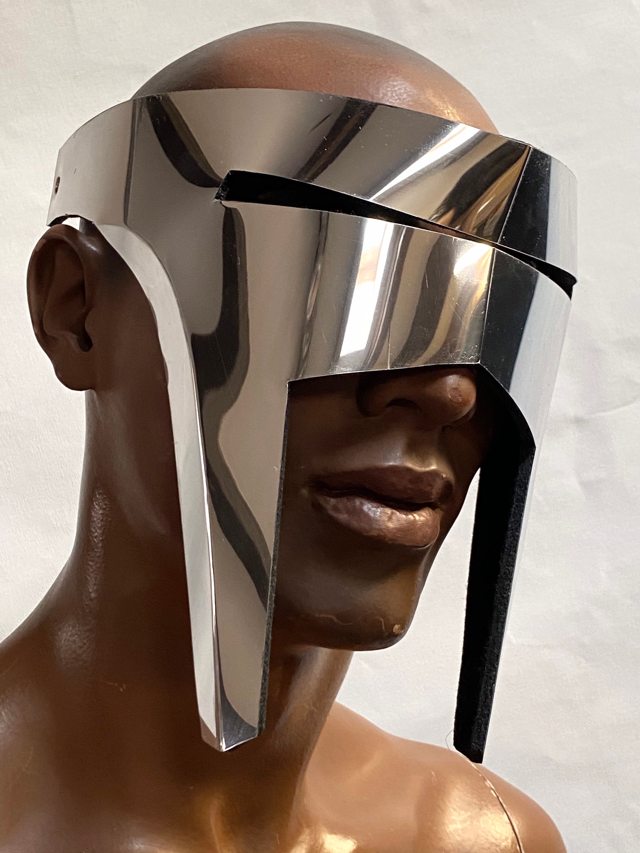 Anger Spartan Monoblock-cyclops, Futuristic Robot Visor, Warrior ...