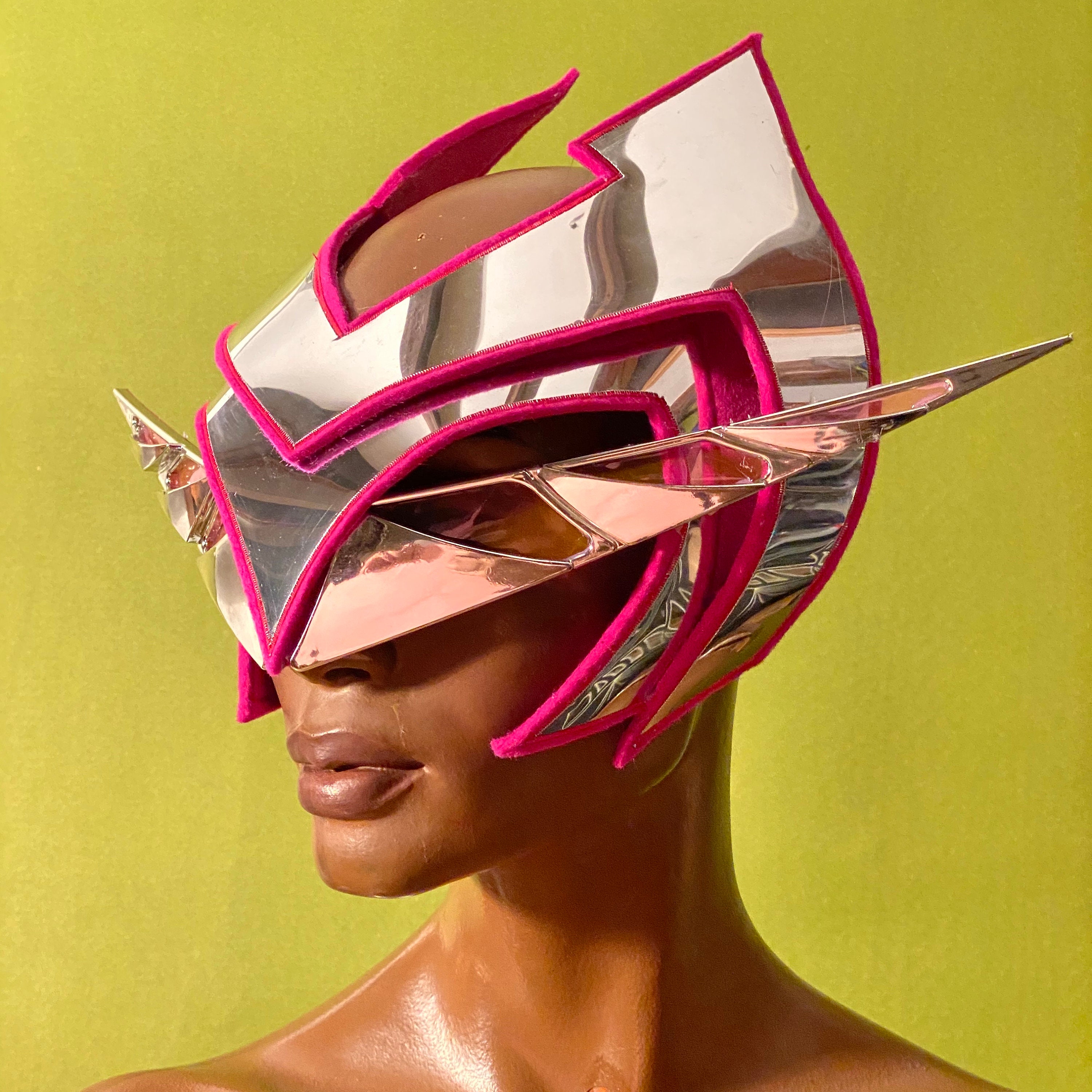 80s Futuristic goggles scifi cyber eyewear headpiece | Etsy