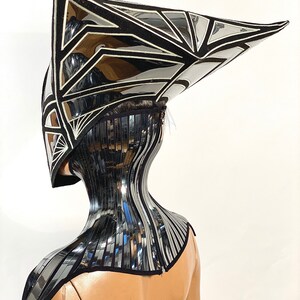 Praying Mantis Helmet: Alien Cyborg Mask, Sci-fi Robot Costume ...